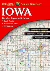 delorme atlas & gazetteer: iowa