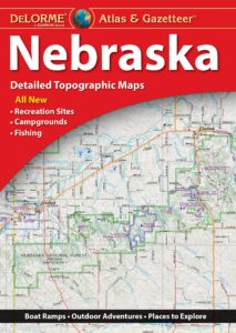 delorme atlas & gazetteer: nebraska