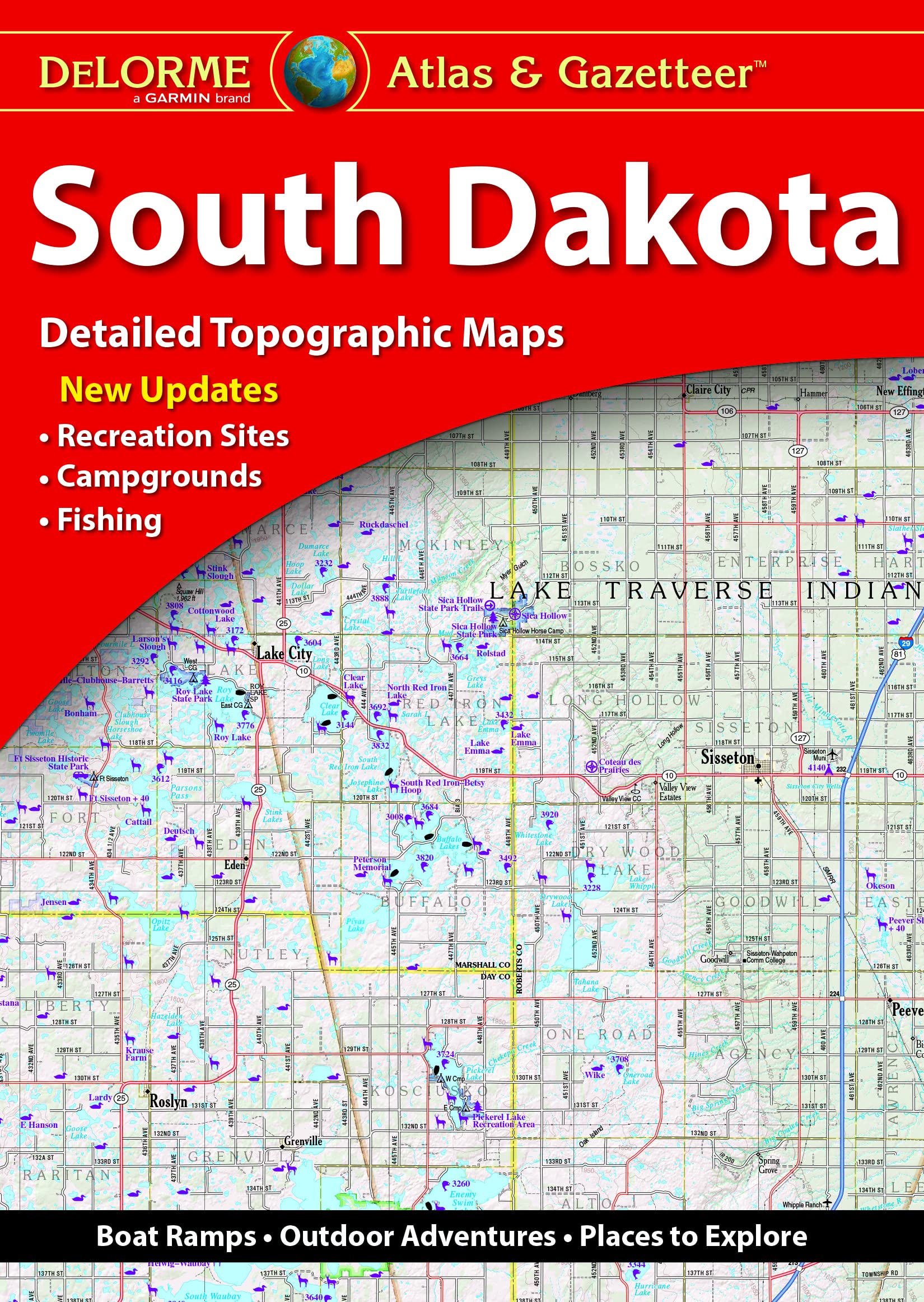 Delorme Atlas & Gazetteer South Dakota