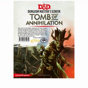 dungeons & dragons tomb of annihilation dm screen