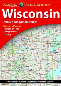 delorme atlas & gazetteer: wisconsin (wisconsin atlas and gazeteer)