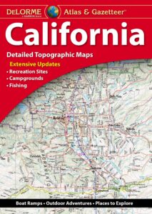 delorme california atlas & gazetteer