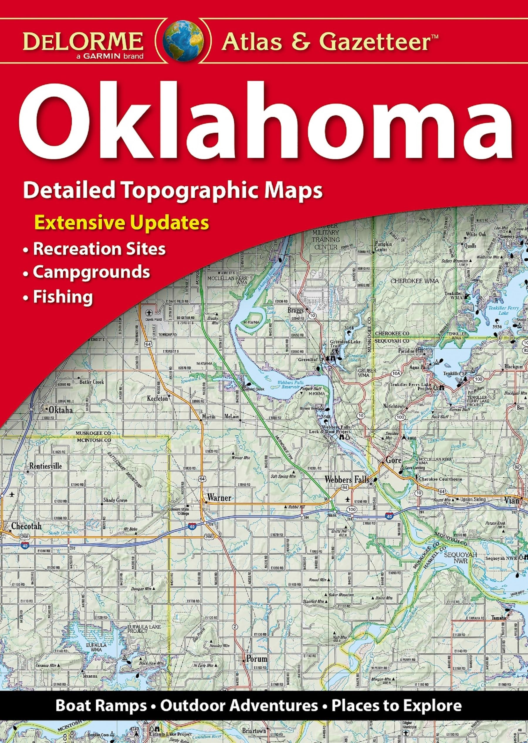 Delorme Oklahoma Atlas & Gazetteer (Delorme Atlas & Gazetteer)