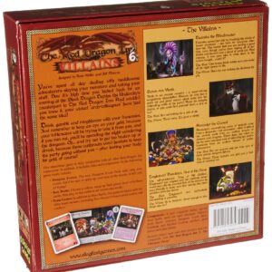 Slugfest Games: The Red Dragon Inn 6: Villains, Strategy Boxed Board Game, For 2 to 4 Players, 30 to 60 Minute Play Time, Ages 12 & Up