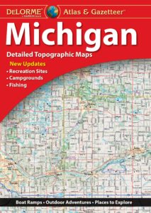 delorme atlas & gazetteer michigan (delorme michigan atlas and gazeteer)