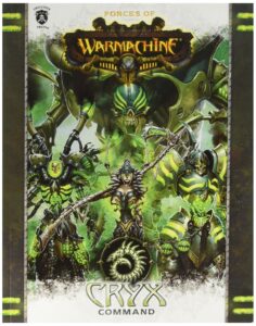 privateer press forces of warmachine: cryx command sc (book) miniature game pip1088