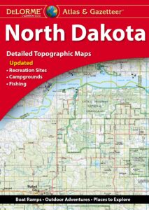 delorme atlas & gazetteer: north dakota