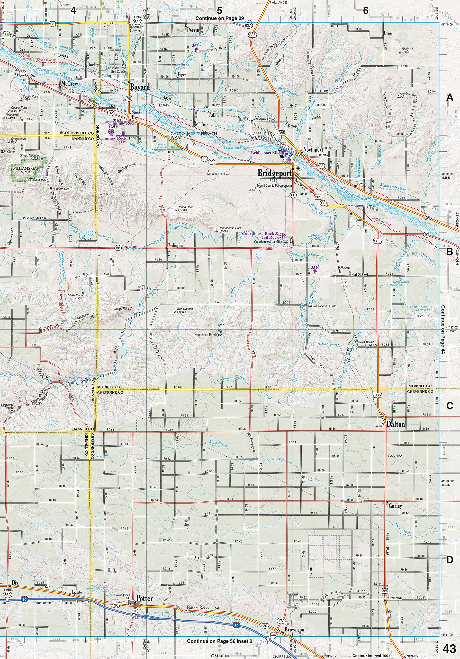 Delorme Atlas & Gazetteer: Nebraska