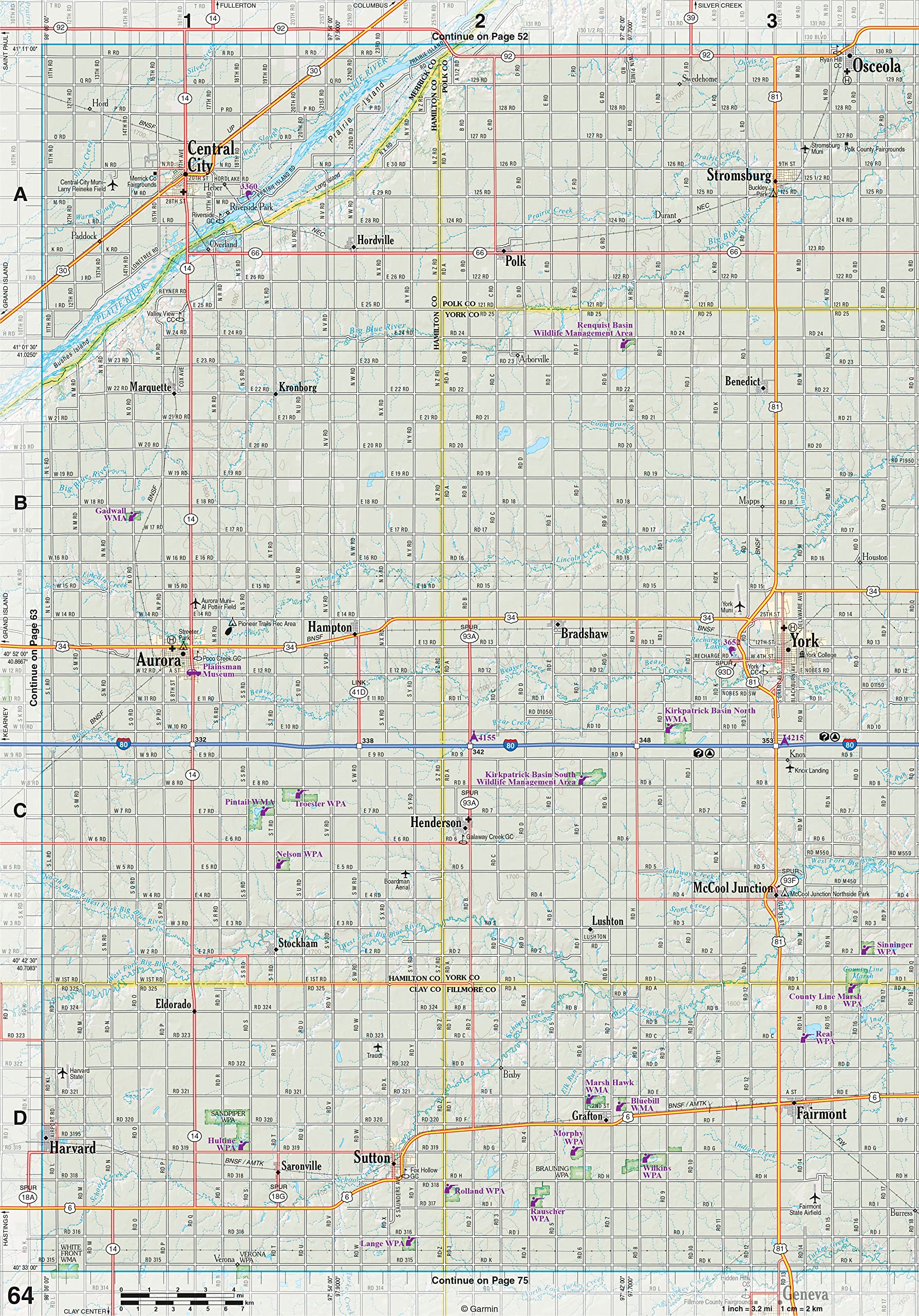 Delorme Atlas & Gazetteer: Nebraska