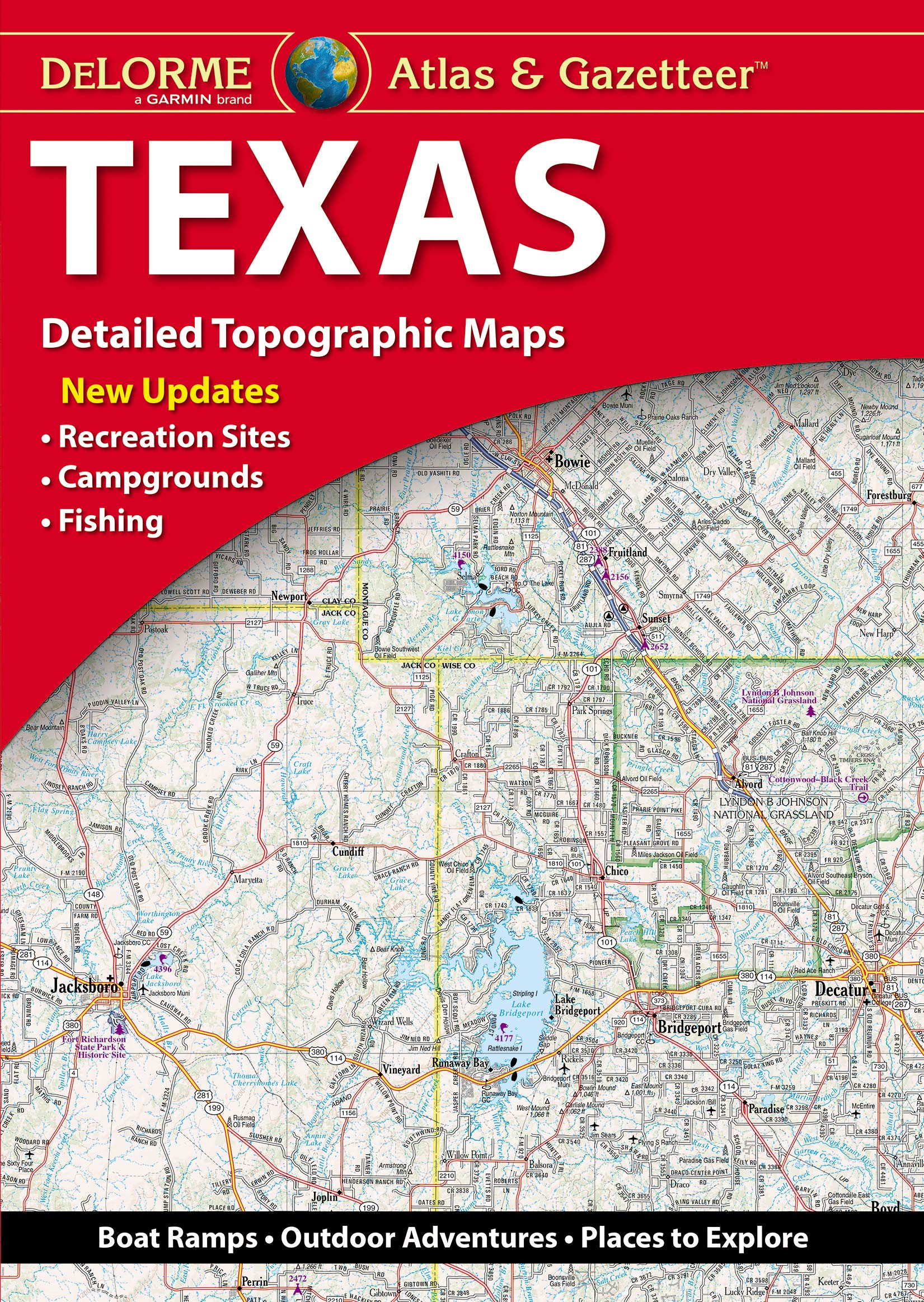 Delorme Atlas & Gazetteer Texas