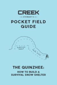 pocket field guide: the quinzhee: how to build a survival snow shelter