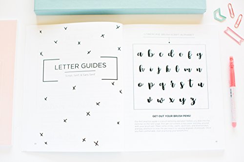 CreateSpace Classics Lettering and Modern Calligraphy: A Beginner's Guide: Learn Hand Lettering and Brush Lettering