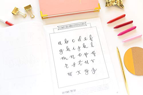 Hand Lettering and Modern Calligraphy for Kids: A Fun Step by Step Guide and Practice Workbook for Beginners and Children Ages 8 and up