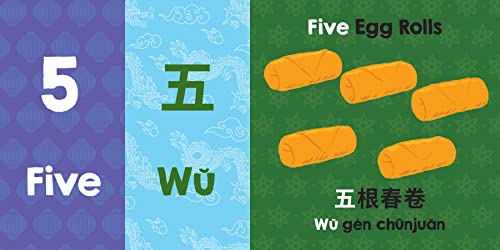 One, Two, Three Dim Sum: A Mandarin-English Counting Book for Young Foodies. Teaches Diversity with Colorful Illustrations