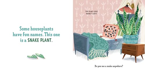 My First Book of Houseplants: Helping Babies and Toddlers Connect to the Natural World from the Intimacy of Home. Promotes a Love for Plants and the Environment. (Terra Babies at Home)