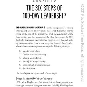 100-Day Leaders: Turning Short-Term Wins Into Long-Term Success in Schools (A 100-Day Action Plan for Meaningful School Improvement)