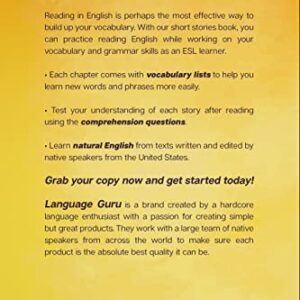 English Short Stories for Beginners and Intermediate Learners: Learn English and Build Your Vocabulary