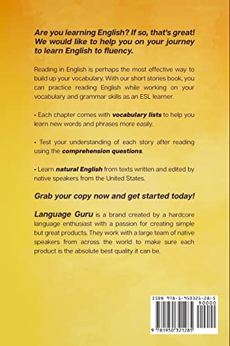 English Short Stories for Beginners and Intermediate Learners: Learn English and Build Your Vocabulary