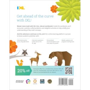 IXL The Ultimate 3rd Grade Math Workbook, Math Workbook Covering Addition, Subtraction, Multiplication, Division, Geometry & More 3rd Grade Math, Math Workbook Grade 3 (IXL Ultimate Workbooks)