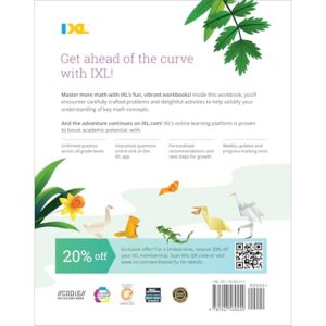 IXL The Ultimate 5th Grade Math Workbooks, 5th Grade Workbook Covering Multiplication, Division, Fractions, Decimals, Geometry, and More 5th Grade Math, Math Workbook Grade 5 (IXL Ultimate Workbooks)