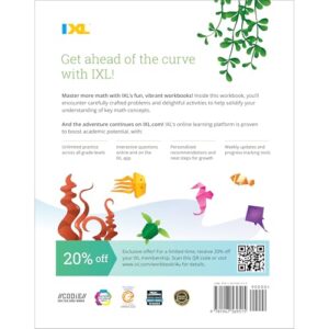 IXL The Ultimate 4th Grade Math Workbooks, 4th Grade Workbook Covering Addition, Subtraction, Multiplication, Division, Geometry & More 4th Grade Math, Math Workbook Grade 4 (IXL Ultimate Workbooks)