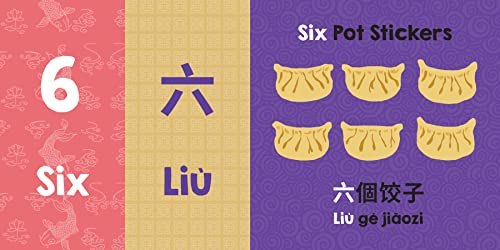 One, Two, Three Dim Sum: A Mandarin-English Counting Book for Young Foodies. Teaches Diversity with Colorful Illustrations