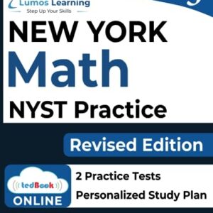 New York State Test Prep: 5th Grade Math Practice Workbook and Full-length Online Assessments: NYST Study Guide (NYST by Lumos Learning)