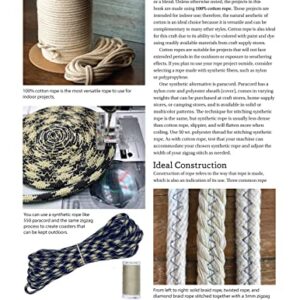 Zigzag Rope Sewing Projects: 16 Home Accessories to Make with a Simple Stitch (Landauer) Learn the Craft of Sewing with Rope - Create Durable and Decorative Bags, Bowls, Baskets, Trivets, and More