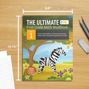 IXL The Ultimate 1st Grade Math Workbook, First Grade Math Workbook Covering Addition, Subtraction, Place Value, Geometry, and More 1st Grade Math, Math Workbook Grade 1 (IXL Ultimate Workbooks)