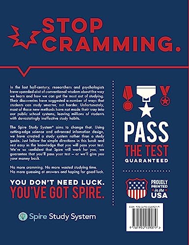 ASVAB Study Guide: Spire Study System & ASVAB Test Prep Guide with ASVAB Practice Test Review Questions for the Armed Services Vocational Aptitude Battery