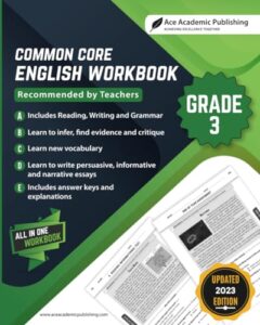 common core english workbook: grade 3 english