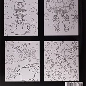 Space Coloring Book for Kids (Children's Coloring Books)