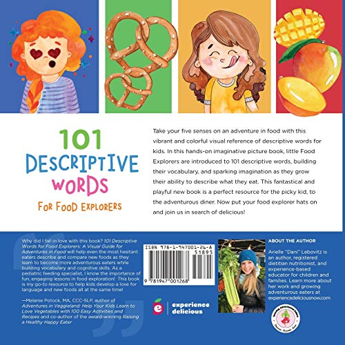 101 Descriptive Words for Food Explorers: A Visual Guide for Adventures in Food (Growing Adventurous Eaters)