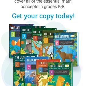 IXL The Ultimate 1st Grade Math Workbook, First Grade Math Workbook Covering Addition, Subtraction, Place Value, Geometry, and More 1st Grade Math, Math Workbook Grade 1 (IXL Ultimate Workbooks)