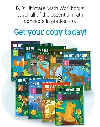 IXL The Ultimate 1st Grade Math Workbook, First Grade Math Workbook Covering Addition, Subtraction, Place Value, Geometry, and More 1st Grade Math, Math Workbook Grade 1 (IXL Ultimate Workbooks)