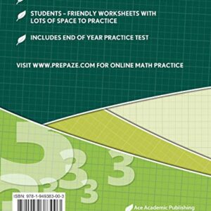 3rd Grade Math Workbook: CommonCore Math Workbook