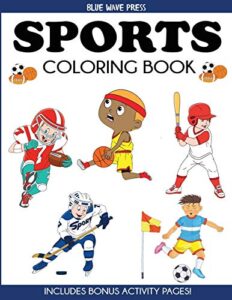 sports coloring book (coloring books for kids)