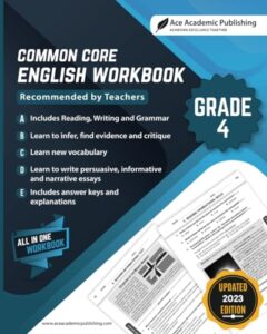 common core english workbook: grade 4 english