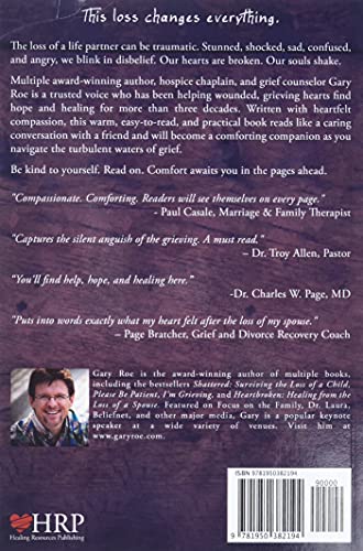 Comfort for the Grieving Spouse's Heart: Hope and Healing After Losing Your Partner (Comfort for Grieving Hearts: The Series)