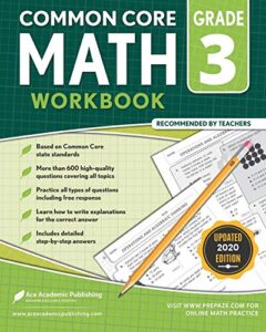 3rd grade math workbook: commoncore math workbook