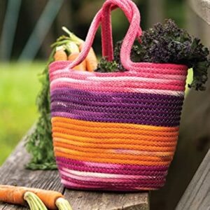 Zigzag Rope Sewing Projects: 16 Home Accessories to Make with a Simple Stitch (Landauer) Learn the Craft of Sewing with Rope - Create Durable and Decorative Bags, Bowls, Baskets, Trivets, and More