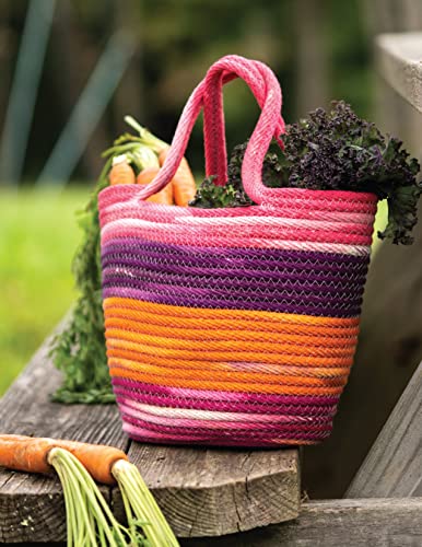 Zigzag Rope Sewing Projects: 16 Home Accessories to Make with a Simple Stitch (Landauer) Learn the Craft of Sewing with Rope - Create Durable and Decorative Bags, Bowls, Baskets, Trivets, and More