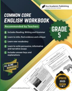 common core english workbook: grade 5 english