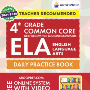 4th Grade Common Core ELA (English Language Arts): Daily Practice Workbook | 300+ Practice Questions and Video Explanations | Common Core State ... Standards Aligned (NGSS) ELA Workbooks)