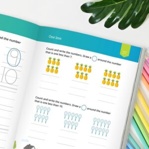 IXL The Ultimate Math Kindergarten Workbooks, Shapes, Addition, Subtraction, Learn to Write and Count Numbers 0-100 & More Kindergarten Math, Kindergarten Math Workbook (IXL Ultimate Workbooks)