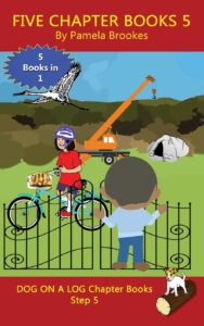 five chapter books 5: systematic decodable books for phonics readers and folks with a dyslexic learning style (dog on a log chapter book collections)