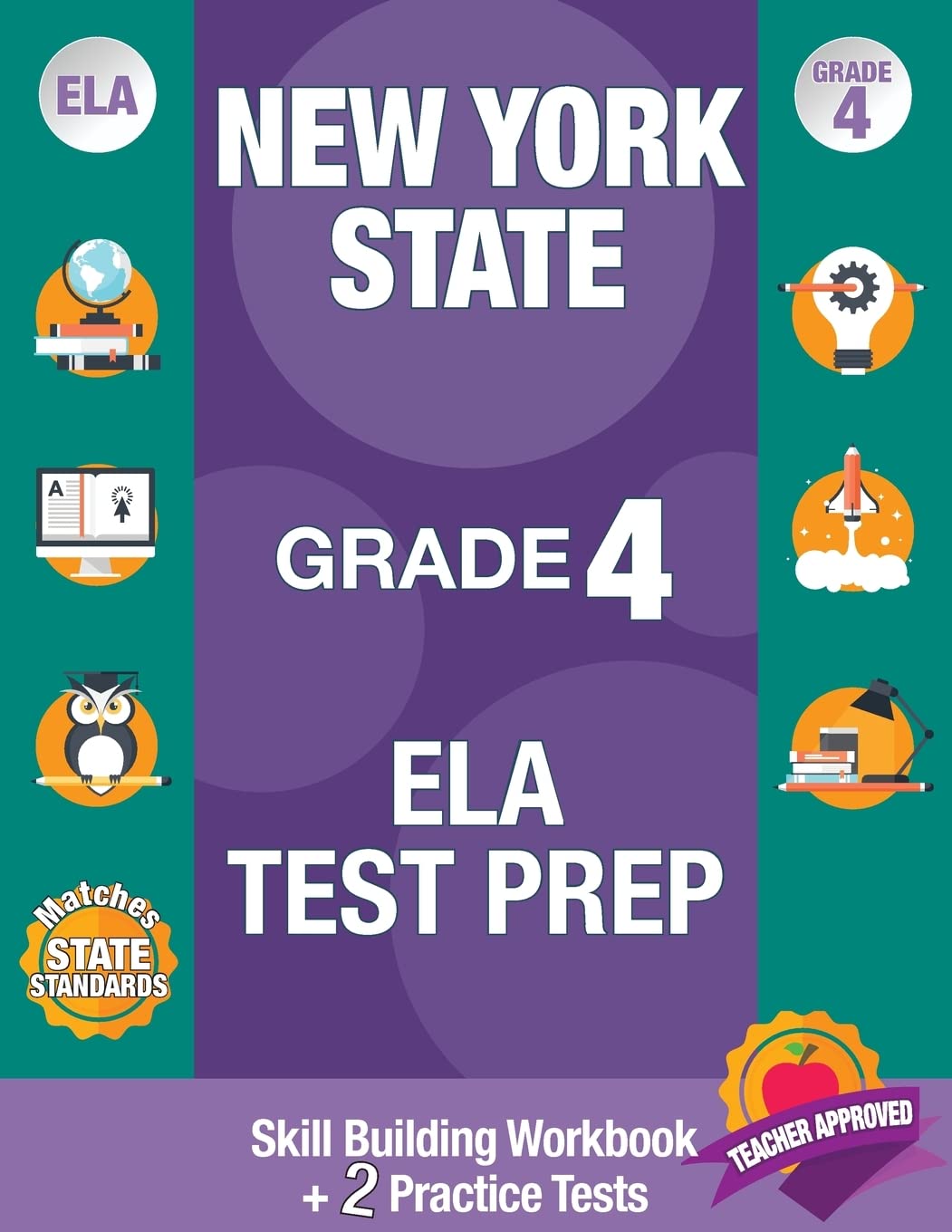 New York State Grade 4 ELA Test Prep: New York 4th Grade ELA Test Prep, 4th Grade ELA Test Prep New York, New York State ELA Test Prep, Test Grade 4 ... 4 Grade Common Core ELA Test Prep New York,