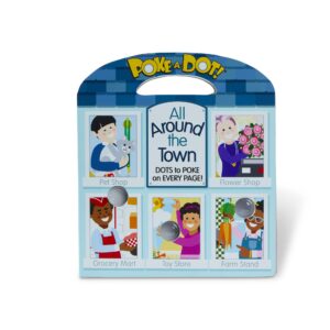 melissa & doug poke-a-dot: all around our town