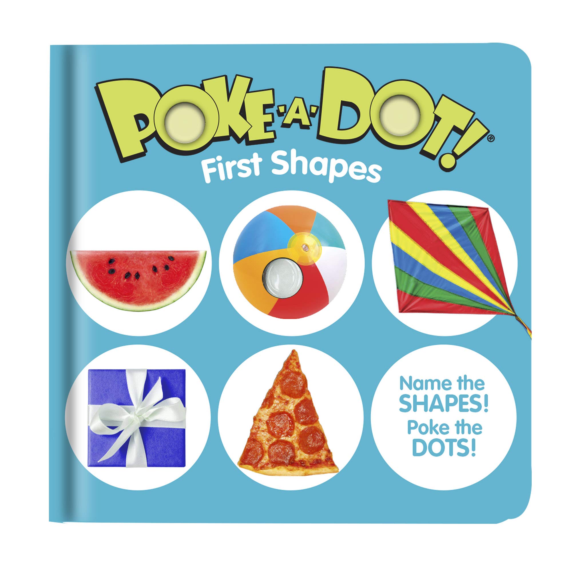 Melissa & Doug Children’s Book – Poke-a-Dot: First Shapes (Board Book with Buttons to Pop)