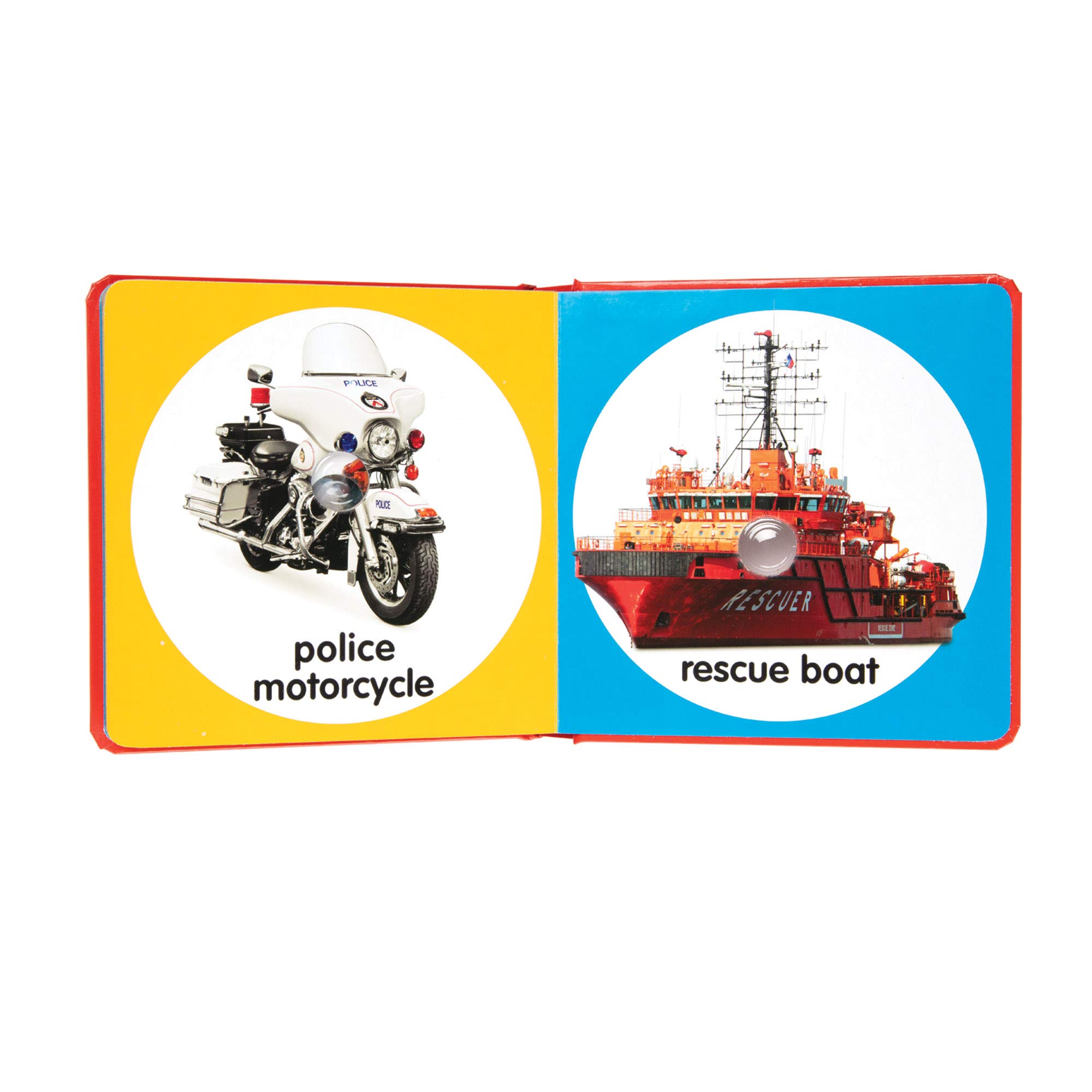 Melissa & Doug Children’s Book – Poke-a-Dot: Emergency Vehicles (Board Book with Buttons to Pop)